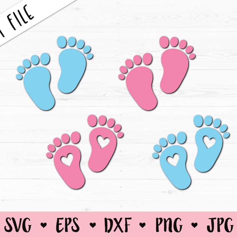 Baby Feet Birthday Card - Etsy