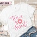 Ten is so Sweet SVG Cut File 10th Birthday 10 Years Old Girl Shirt ...