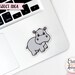 Hippo SVG Cute Funny Hippopotamus Layered Cut File for Cricut ...