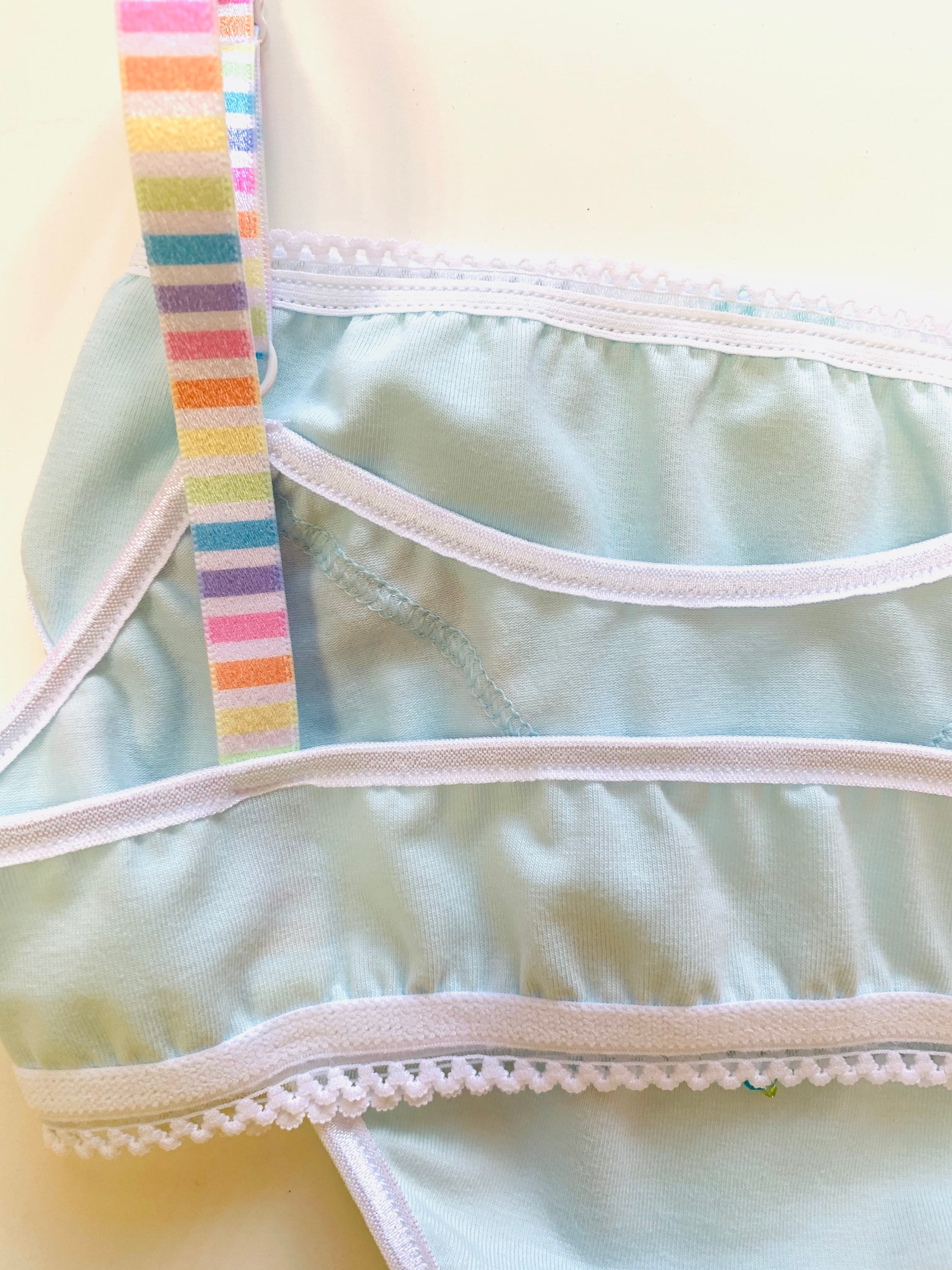 Cotton Panties And Bra For Preteens Etsy