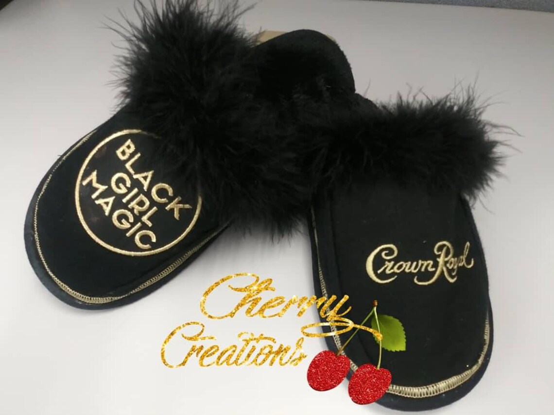 Lady Crown Slippers | Etsy