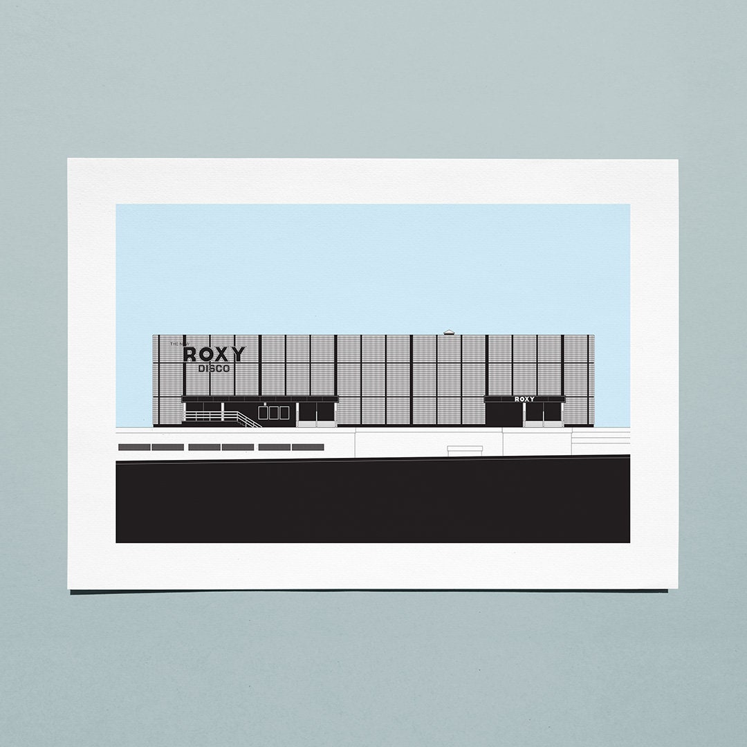 The Roxy Disco, Sheffield A3 Art Print - Etsy