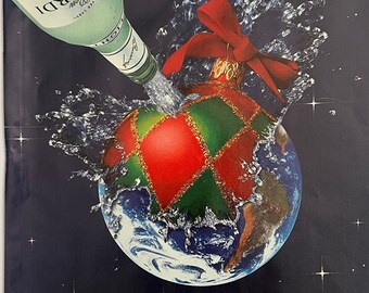 Vintage 1960’s Bacardi Rum Ad, Holiday Themed, Saturday Evening Post - Etsy