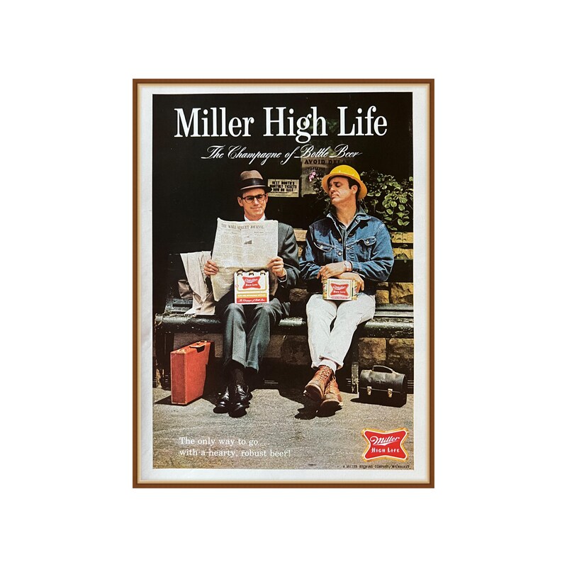 Miller High Life - Etsy