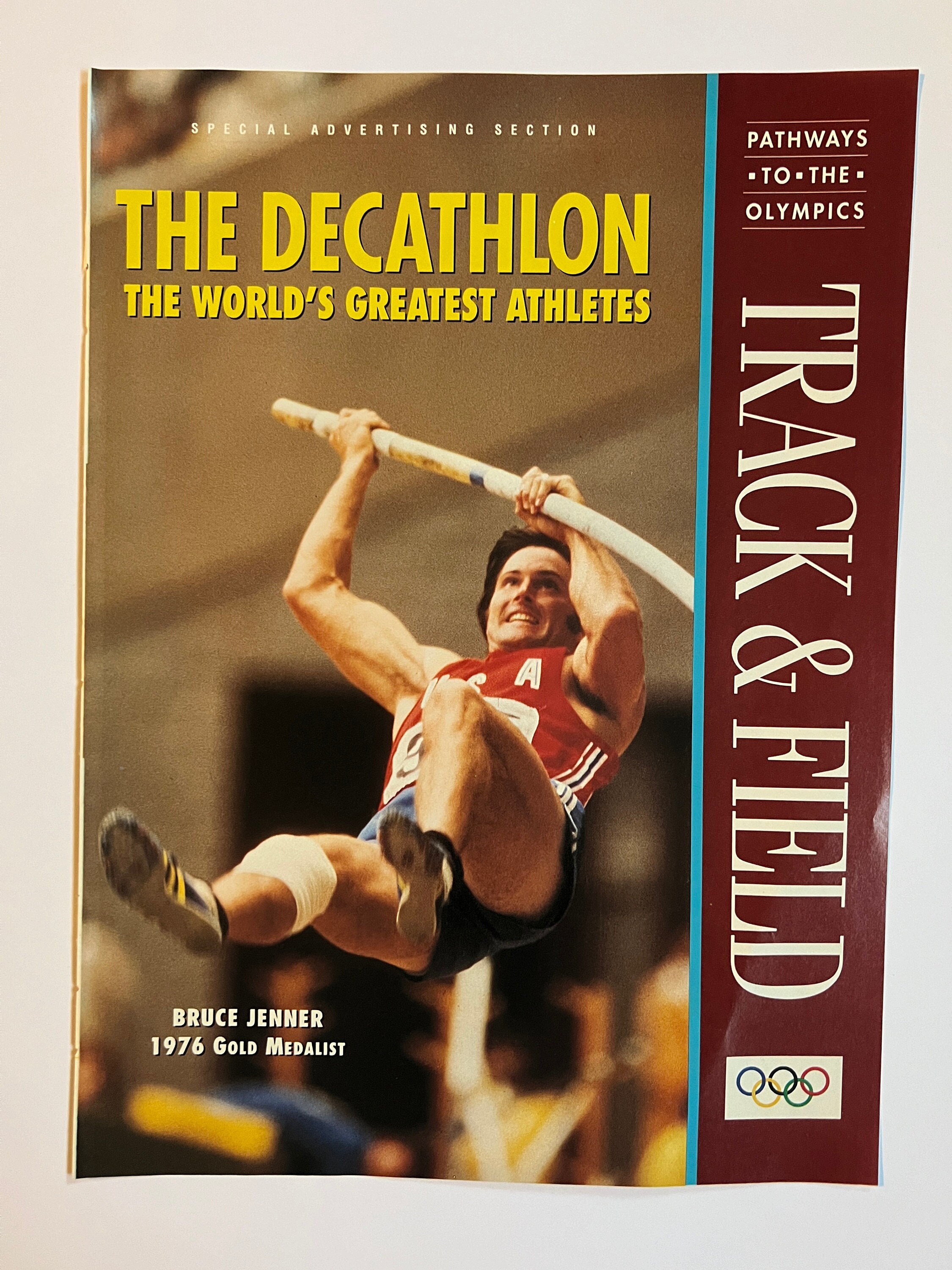 Vintage Bruce Jenner Magazine Page - Etsy