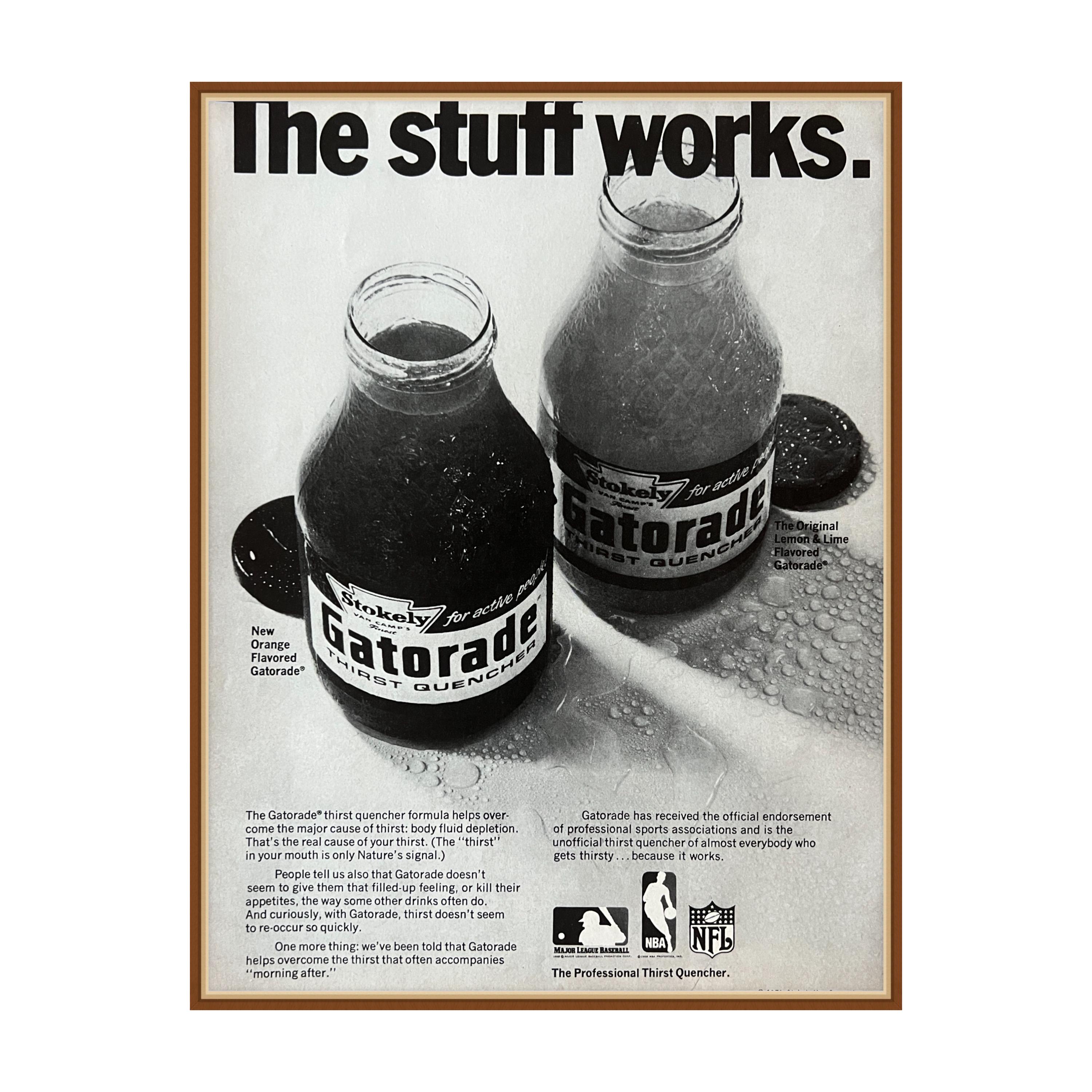 Vintage Gatorade Advertisement - Etsy