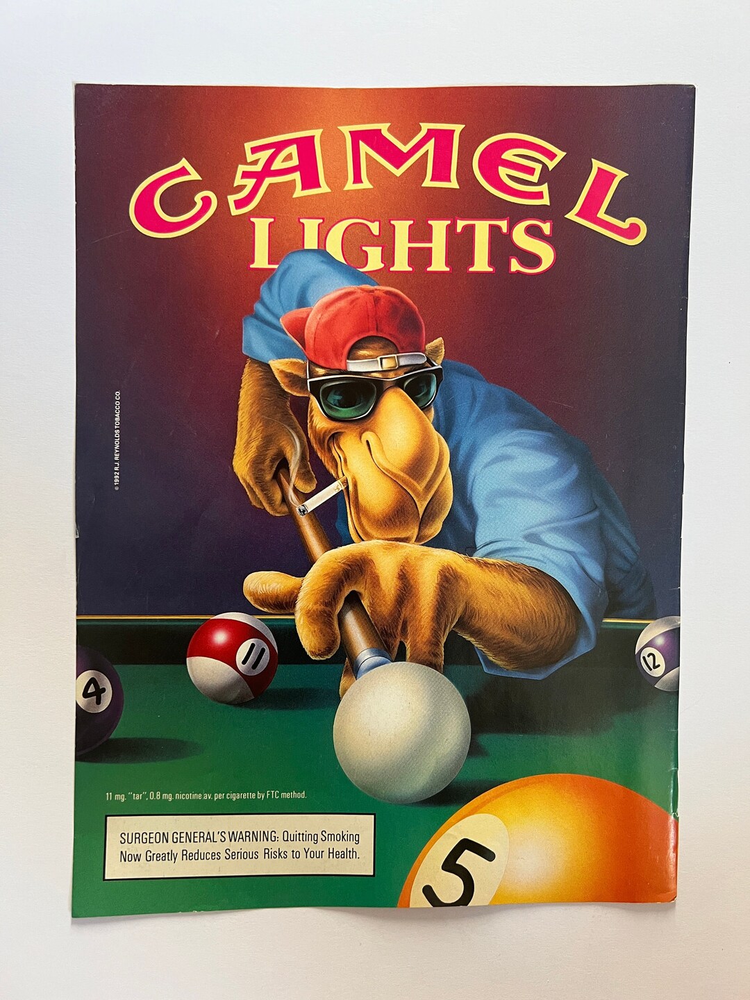 Vintage Camel Cigarettes Advertisement - Etsy