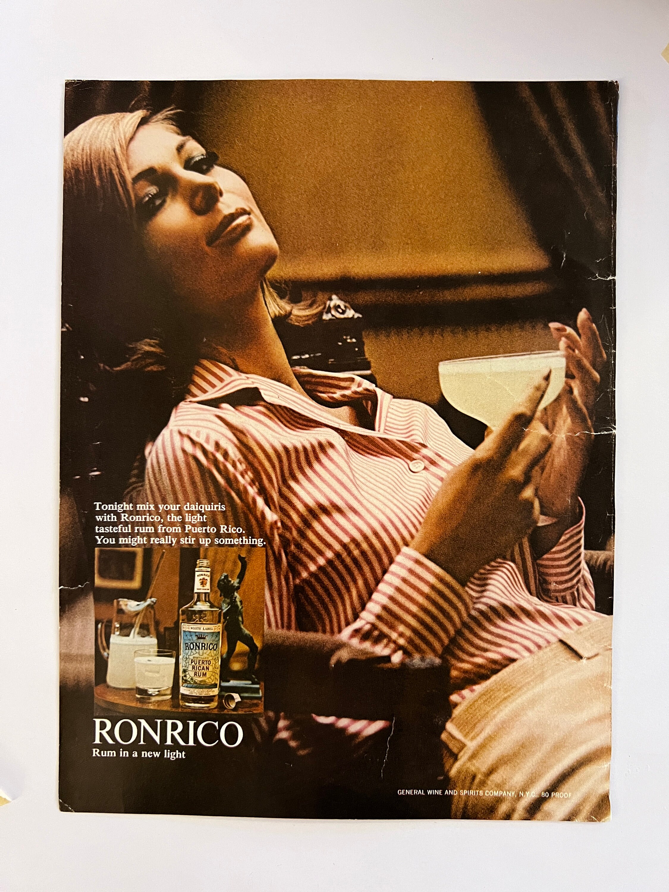 Vintage Ronrico Rum Advertisement - Etsy