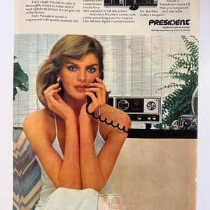 Vintage President Radio Advertisement - Etsy