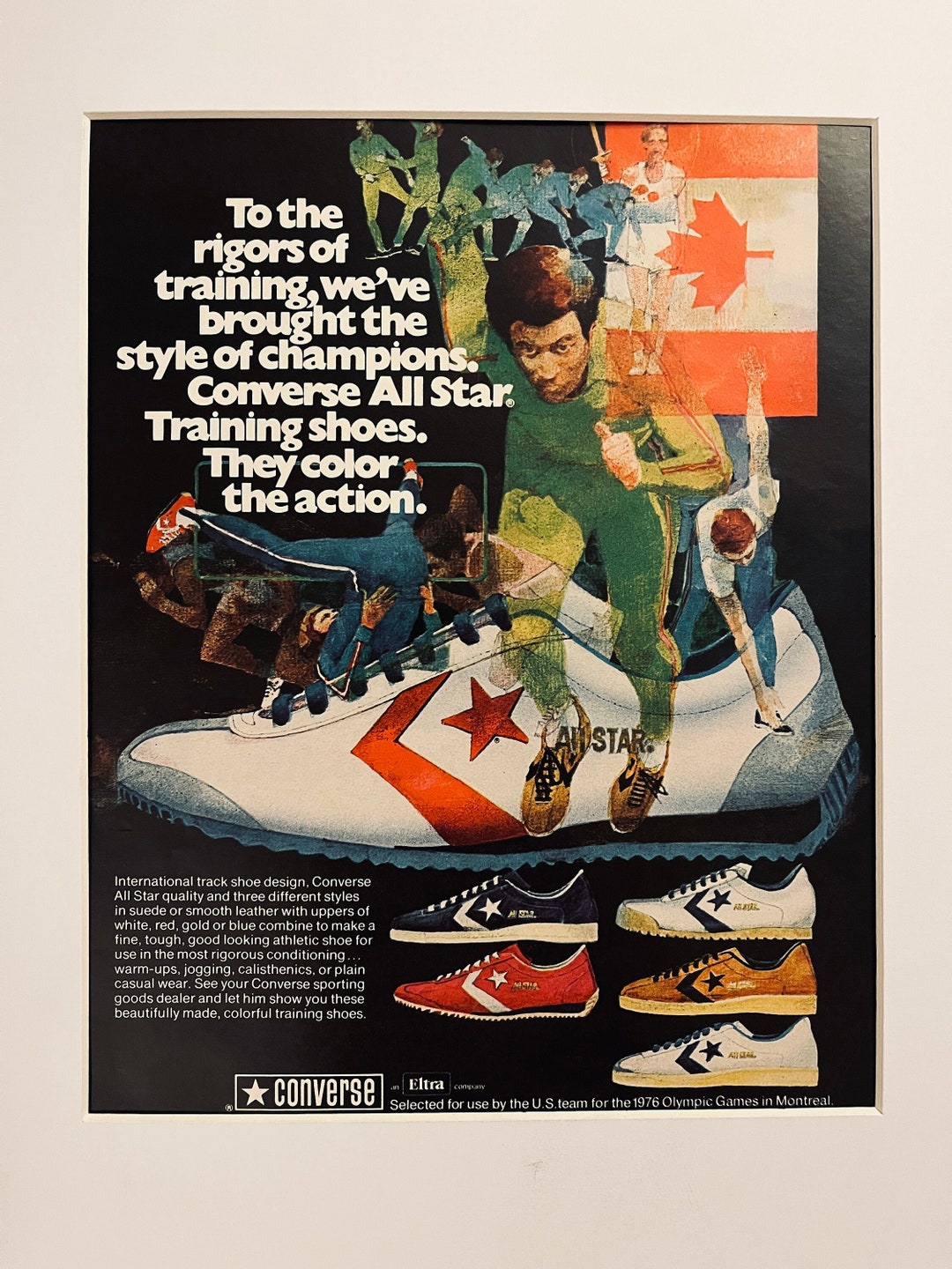 Vintage Converse All Star Magazine Advertisement - Etsy