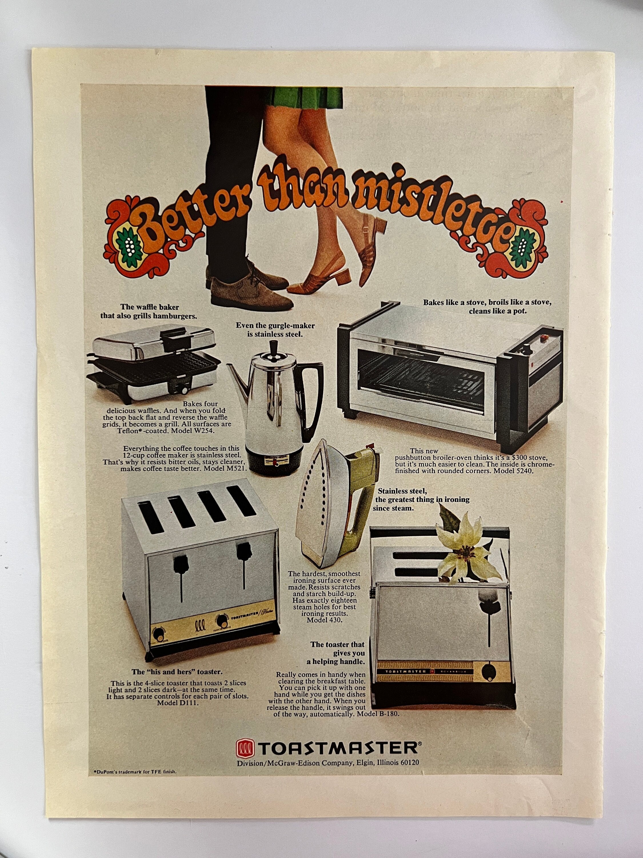 Vintage Toastmaster Advertisement - Etsy