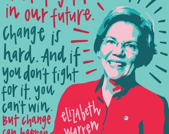 Elizabeth Warren - Etsy