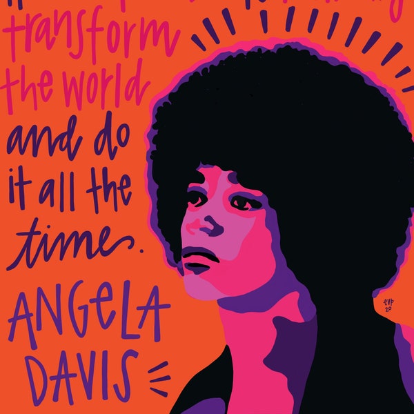 Angela Davis - Etsy