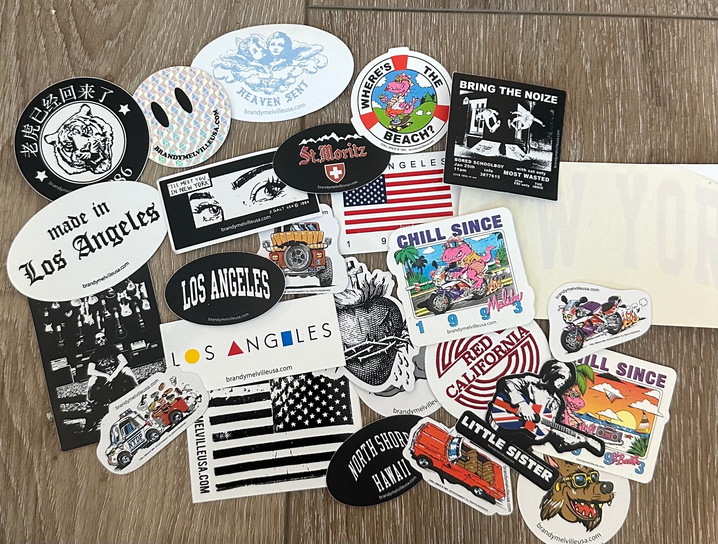 Assorted Brandy Melville Stickers (no Repeats!) - Etsy