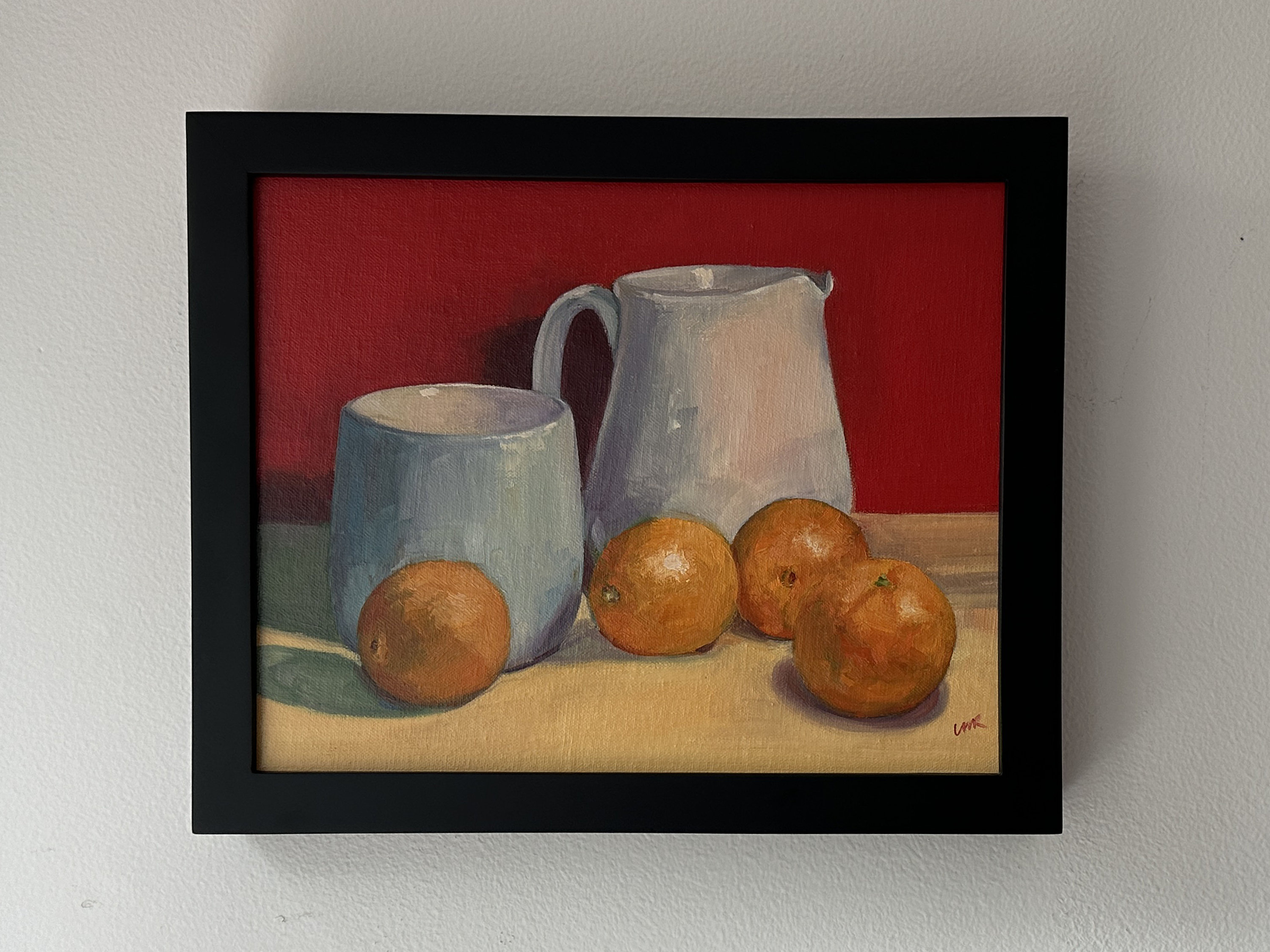 Original Oil Painting, One of a Kind, Still Life, Framed, Ready to Hang ...