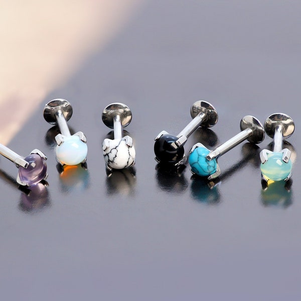 Labret Piercing - Etsy