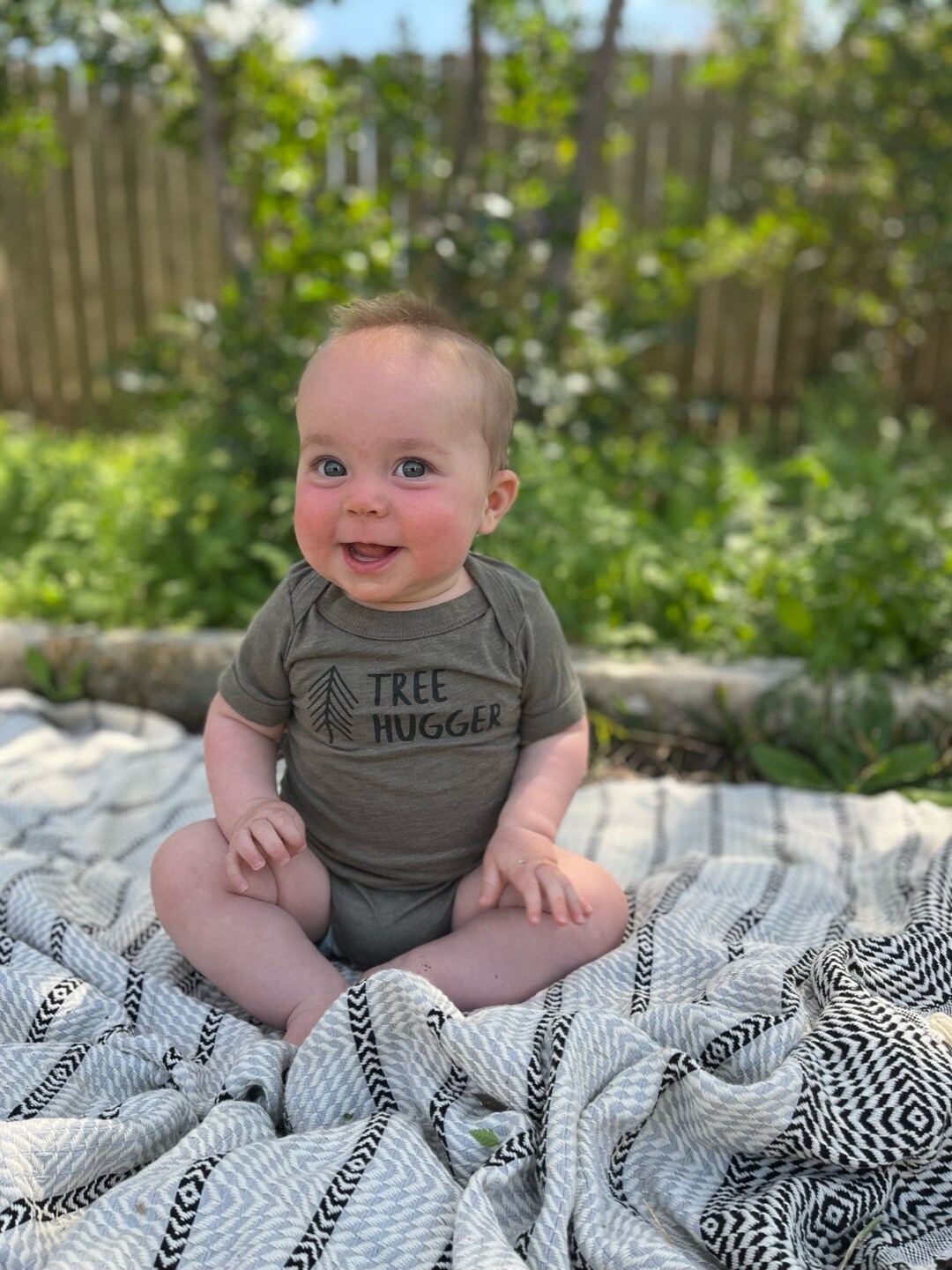 Tree Hugger Bodysuit for Baby - Etsy