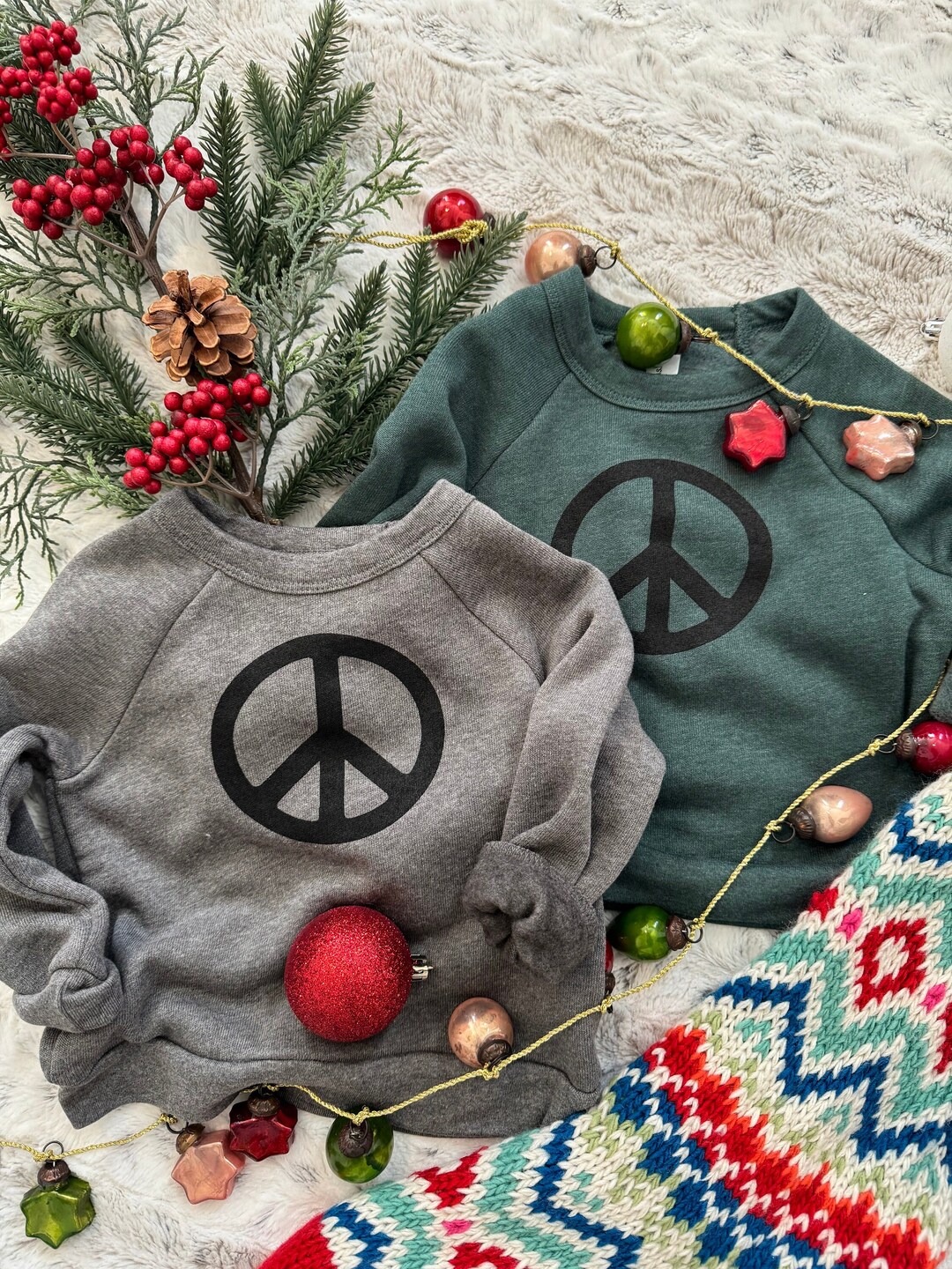 Peace Sign Crewneck Sweatshirt for Toddlers/kids - Etsy