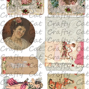 Old Love Notes (18 Page Digital Download Kit Only 10 Pages Are Shown ...