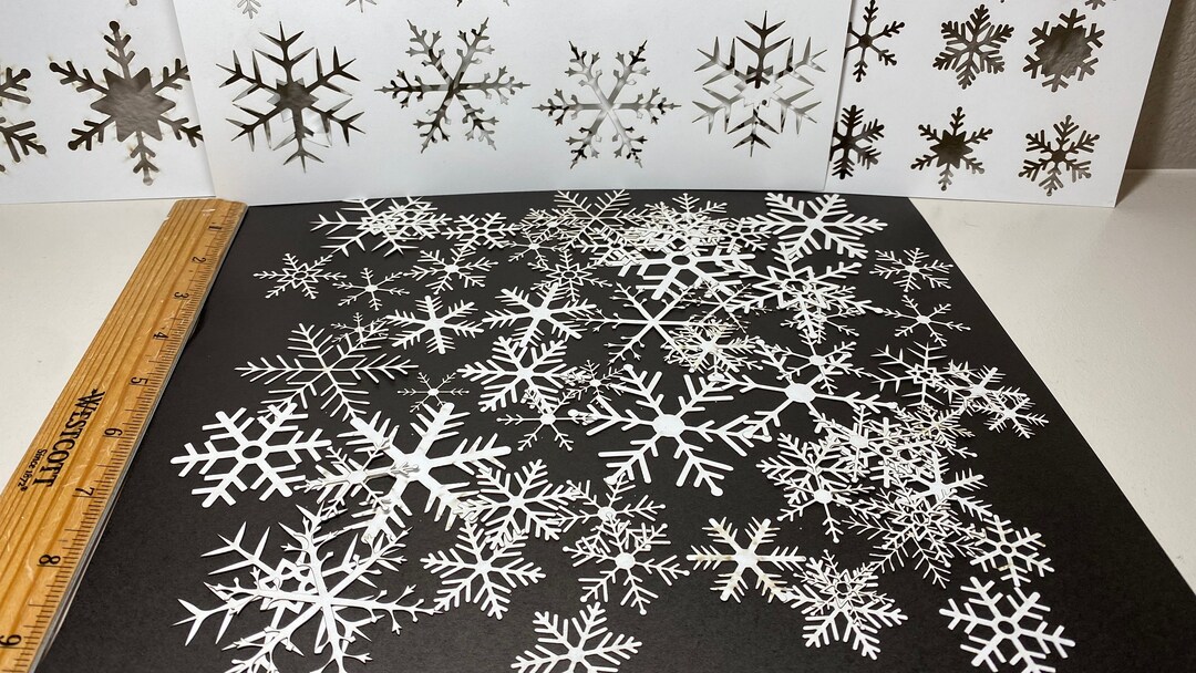 Just Snowflakes (60+ Laser Cut Snowflakes) - Etsy