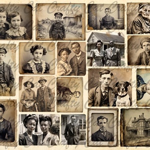 People of the Past (a 12 Page Digital Download) - Etsy