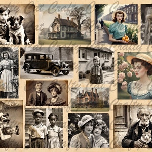 People of the Past (a 12 Page Digital Download) - Etsy