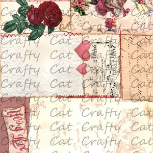Old Love Notes (18 Page Digital Download Kit Only 10 Pages Are Shown ...