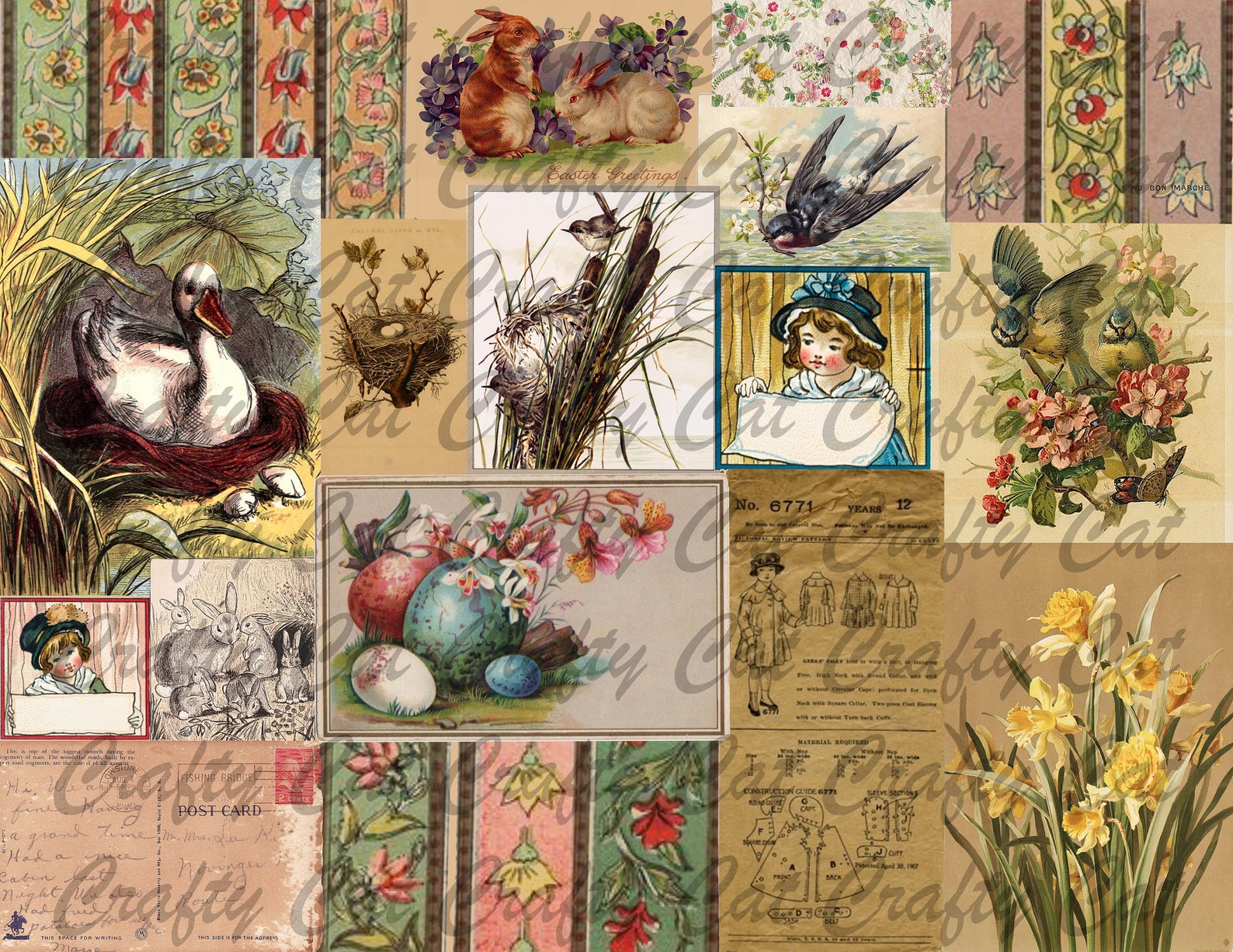 Spring (a 20 Page Digital Download) - Etsy