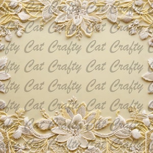 Butter Yellow Embroidery (a 12 Page Digital Download for PAPER CRAFTS ...
