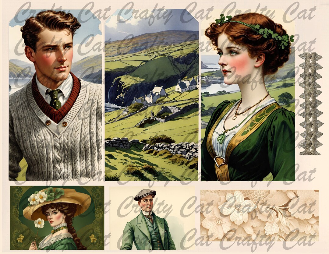 Wearing of the Green (a 23 Page Digital Download) - Etsy