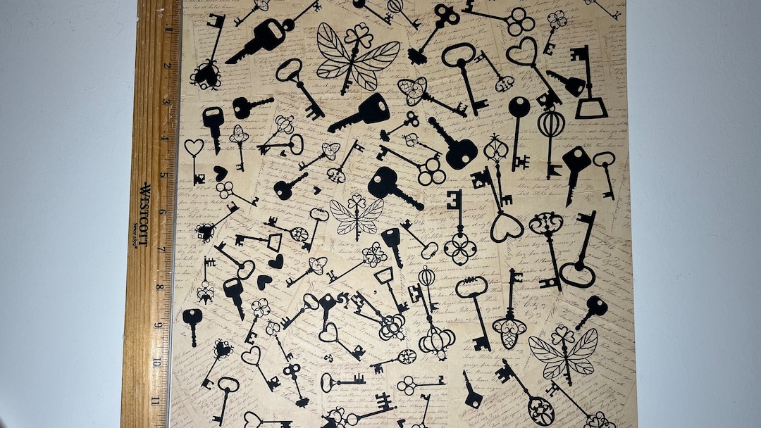 Just Keys 80 Laser Cut Paper Keys - Etsy