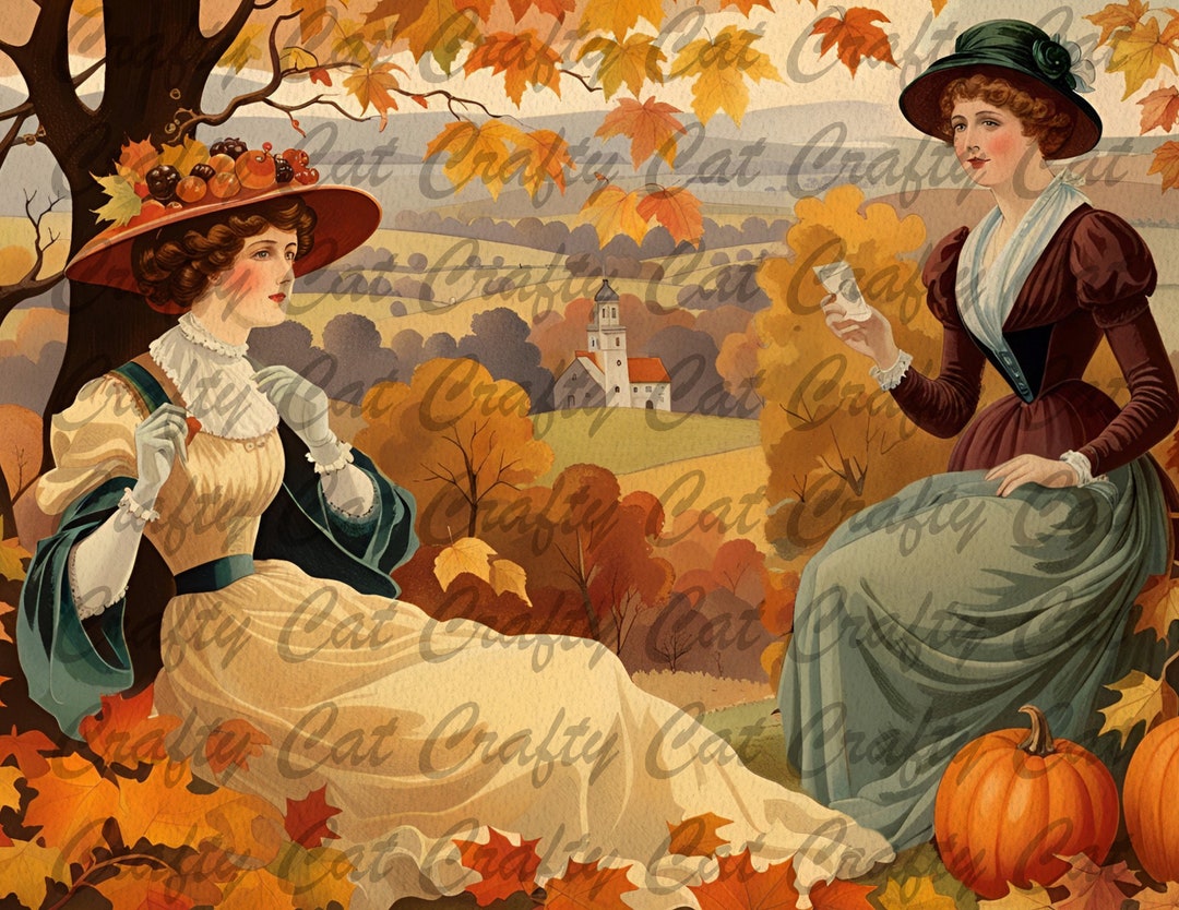 Autumn 1910 (a 27 Page Digital Download) - Etsy