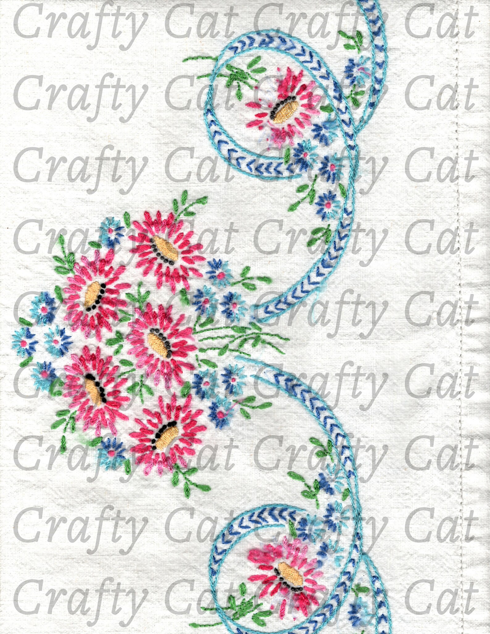 Watercolor Doodle Ephemera 5 Page Digital Download - Etsy