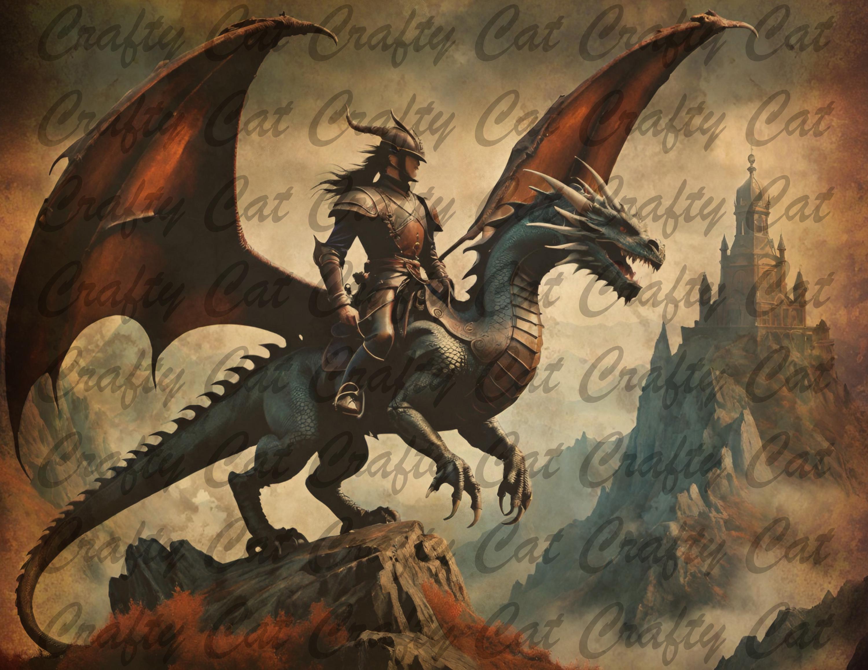 Dragon Rider (a 25 Page Digital Download) - Etsy