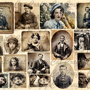 People of the Past (a 12 Page Digital Download) - Etsy