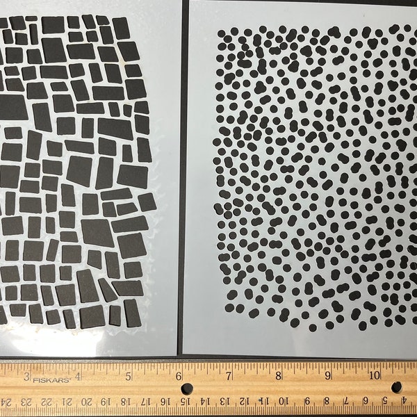 Abstract Stencils - Etsy