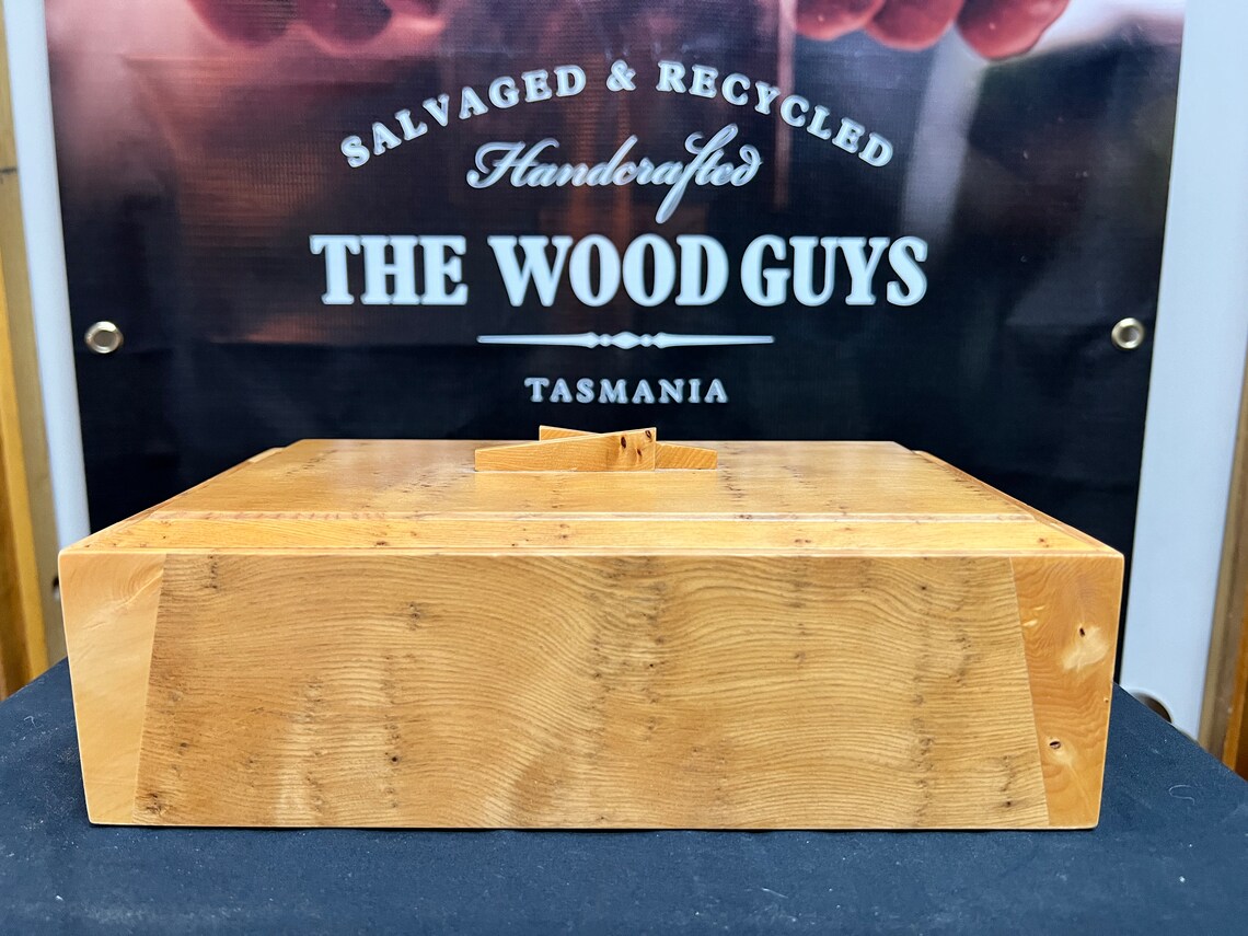 Tasmanian Birdseye King Billy & Huon Pine Keepsake Box - Etsy