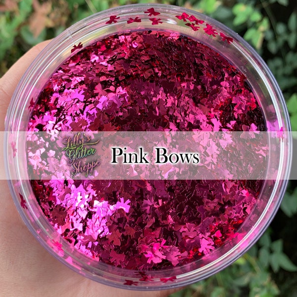 Dark Pink Bow - Etsy