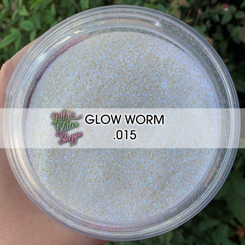 White Glitter Iridescent Glitter White Glitter Medium Flake - Etsy