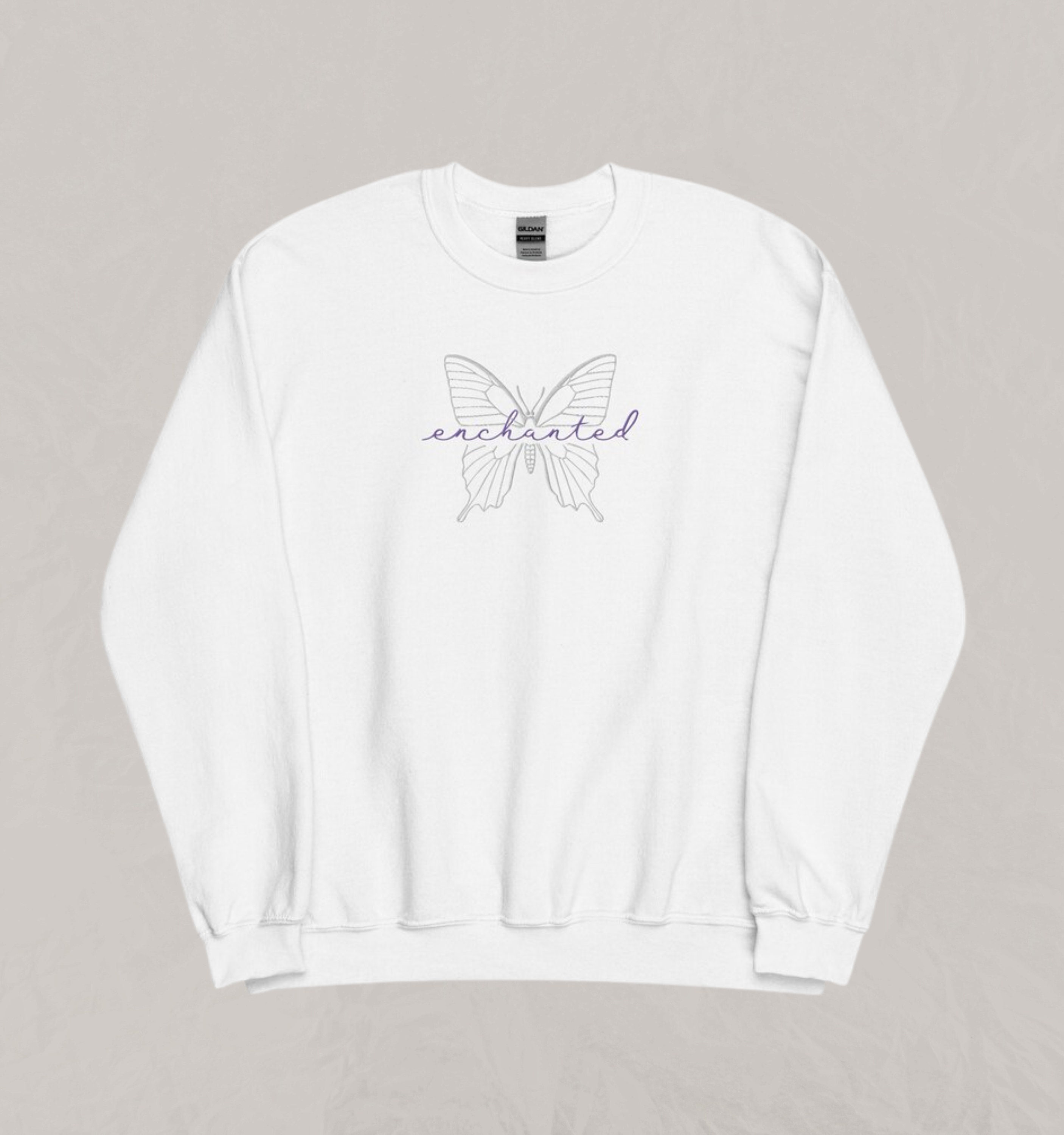 Enchanted | Embroidered Sweatshirt | Merch, Lyrics, Speak Now, Gift ...