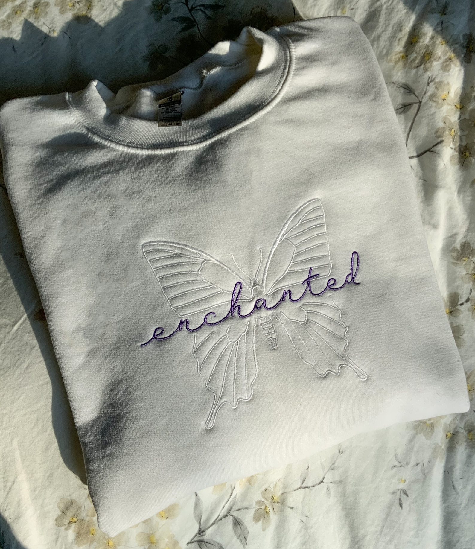 Enchanted | Embroidered Sweatshirt | Merch, Lyrics, Speak Now, Gift ...