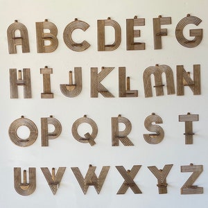 Alphabet Wall Propagation Vase: Personalized Nursery Decor - Etsy