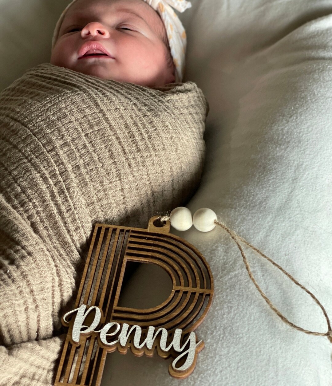 Name Tag for Baby , Custom Name Tag for Newborns - Etsy