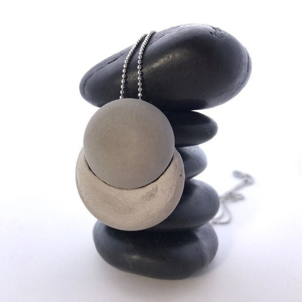 Concrete Jewelry - Etsy