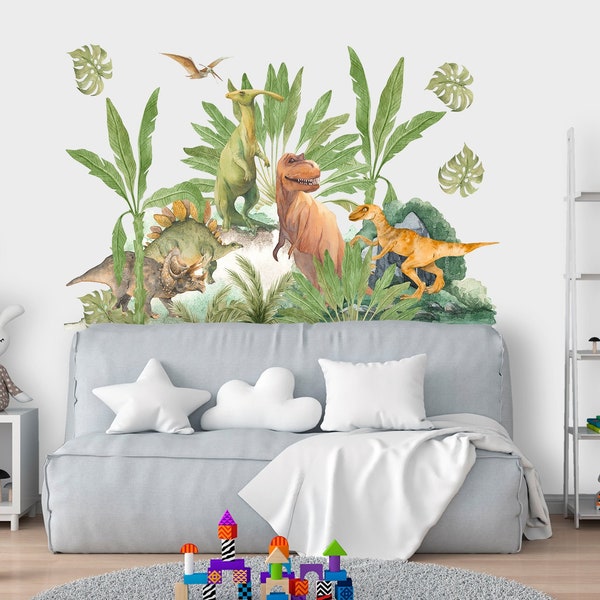Dino Wall Decal - Etsy