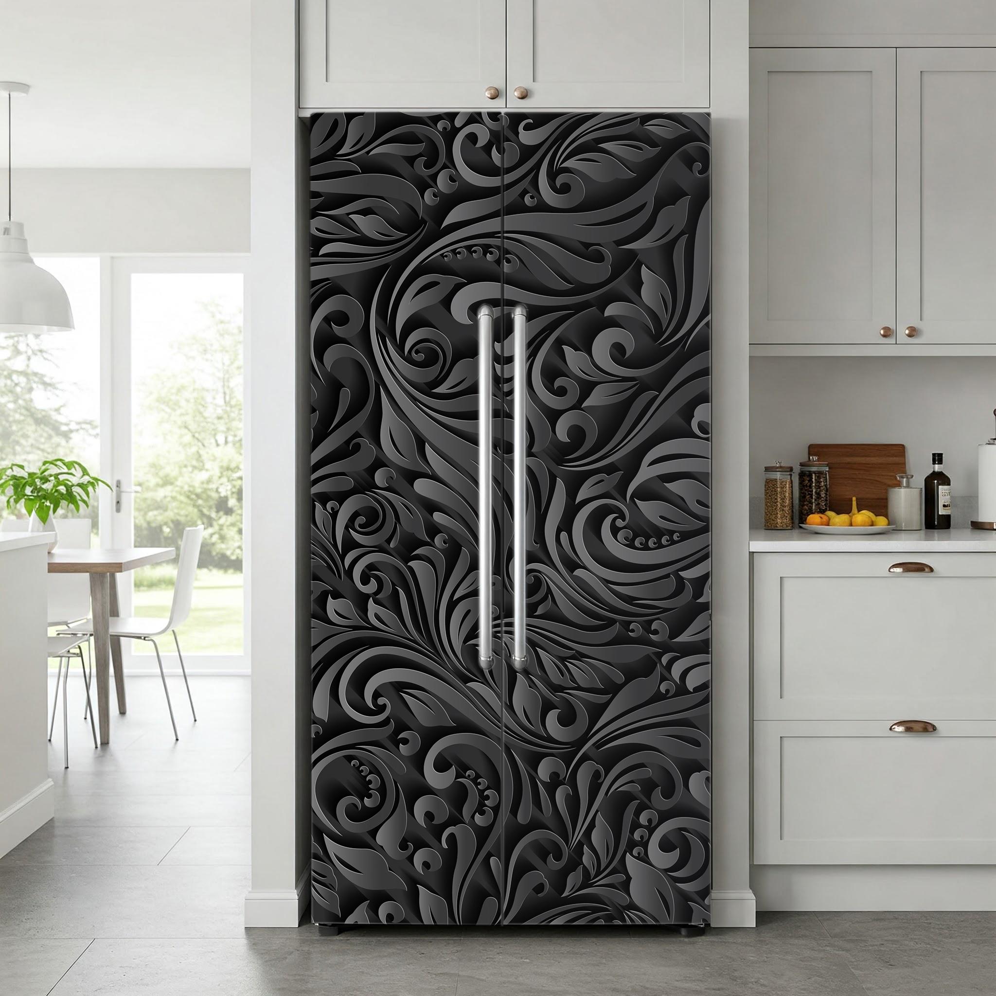Boho Bohemian Mandala Refregerator Self Adhesive Fridge Decals Modern ...