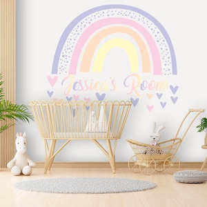 Rainbow Decal - Etsy
