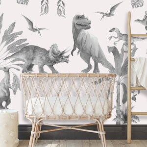 Dinosaur Wall Decal Boys Room, Dino Jurrasic World Large Wall Sticker ...