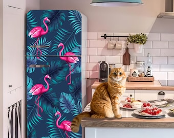 Cow Decal Fridge Wall Fridge Stickers Peel Stick, Self Adhesive Sticker ...