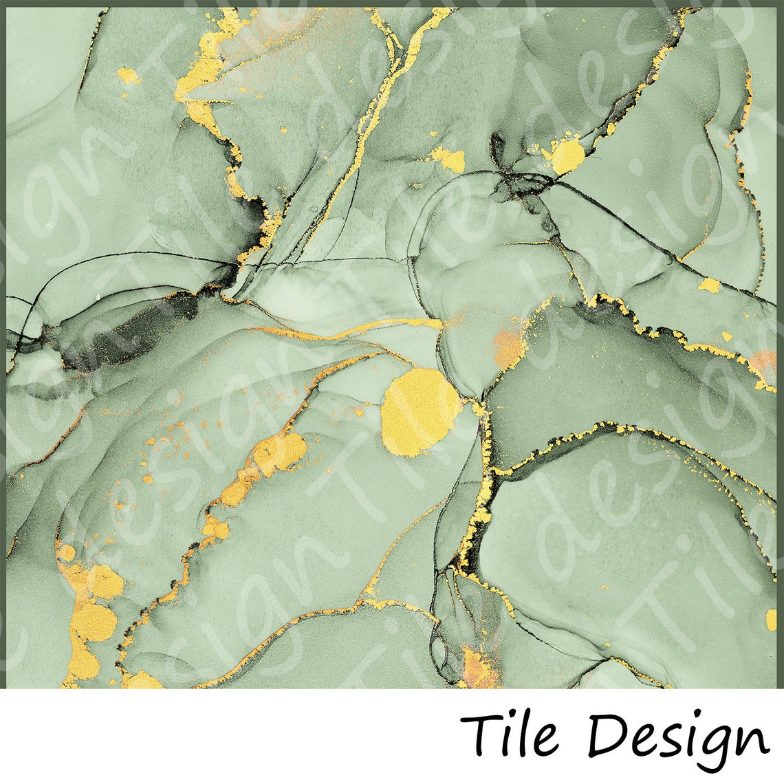 Set OF 24 Tiles Wall Sticker / Marble Print Decals Peel & | Etsy